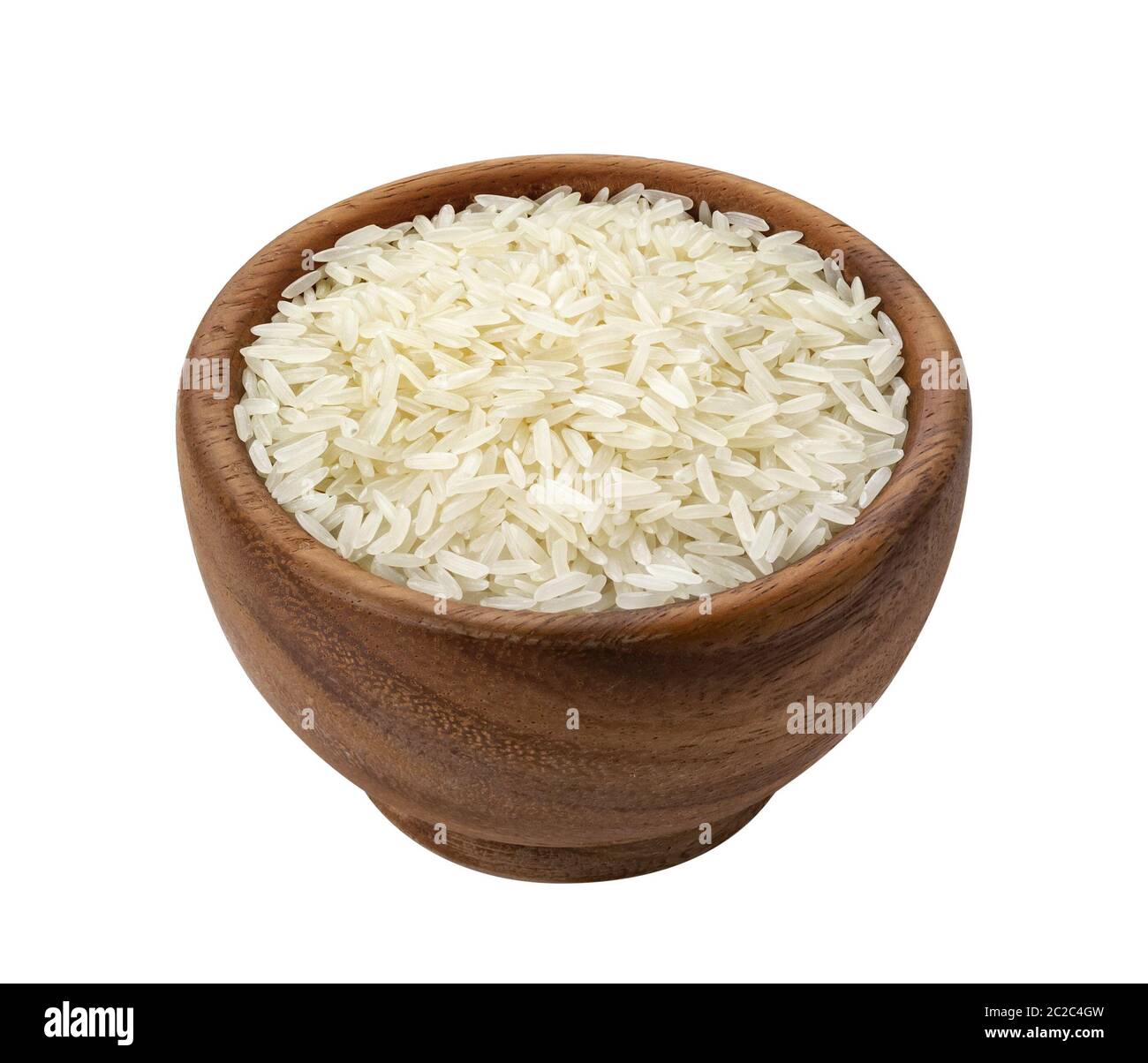 Basmati rice isolated on white background with clipping path Stock ...