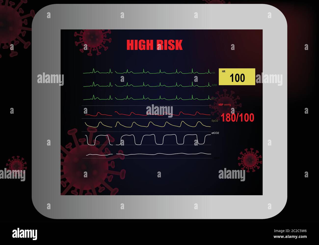 Vital signs check Stock Vector Images - Alamy