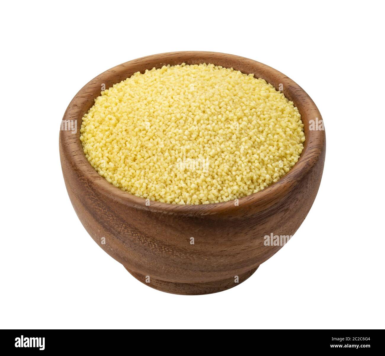 Couscous isolated on white background with clipping path Stock Photo ...