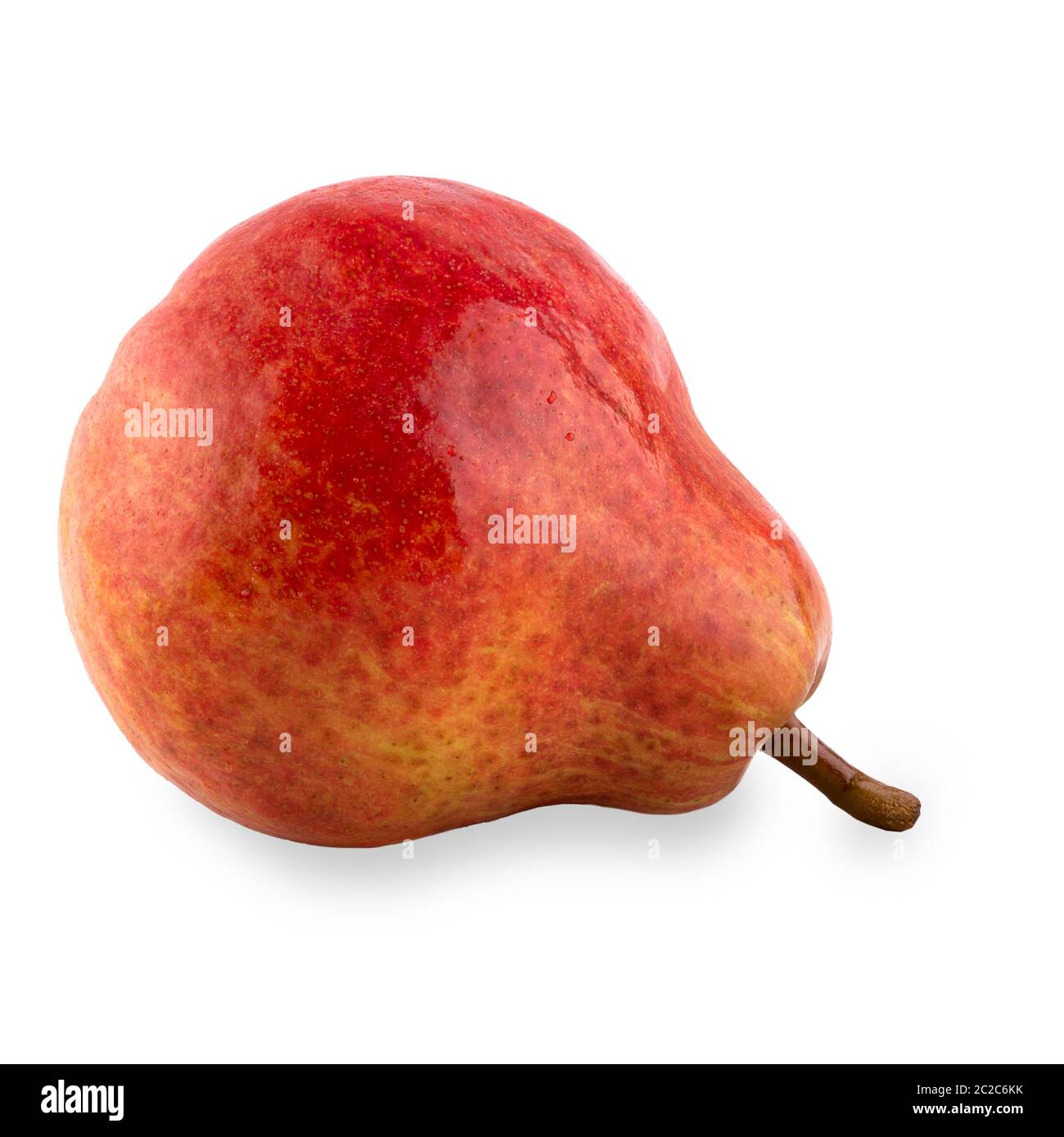 Whole pear isolated on white background with clipping path as package ...