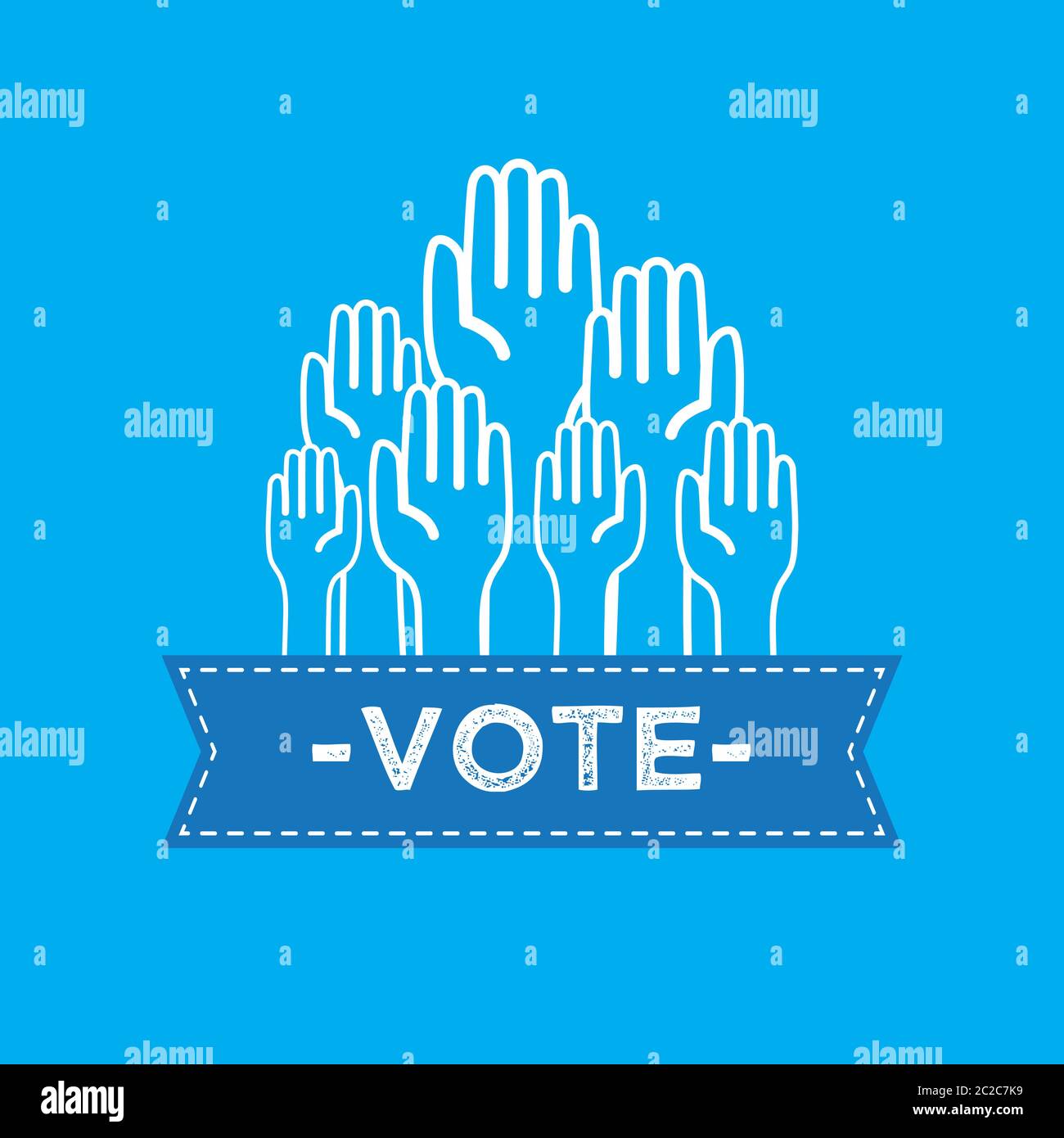 Voting against Stock Vector Images - Alamy