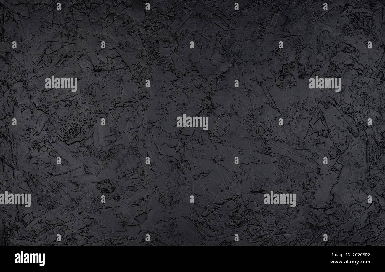 Black stone texture, dark slate background, top view Stock Photo - Alamy