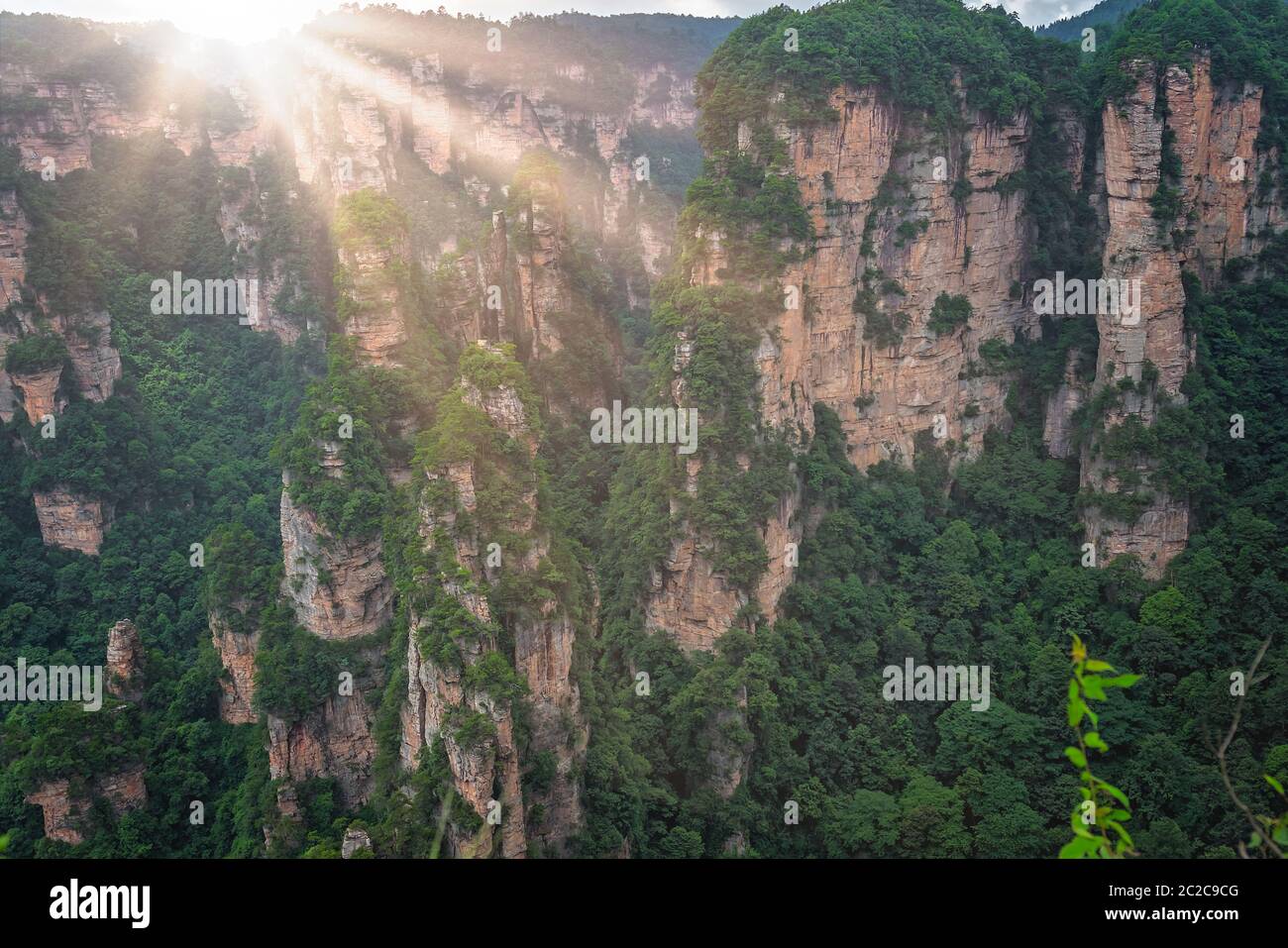 Stunning rock formations seen from the Enchanting terrace viewpoint ...