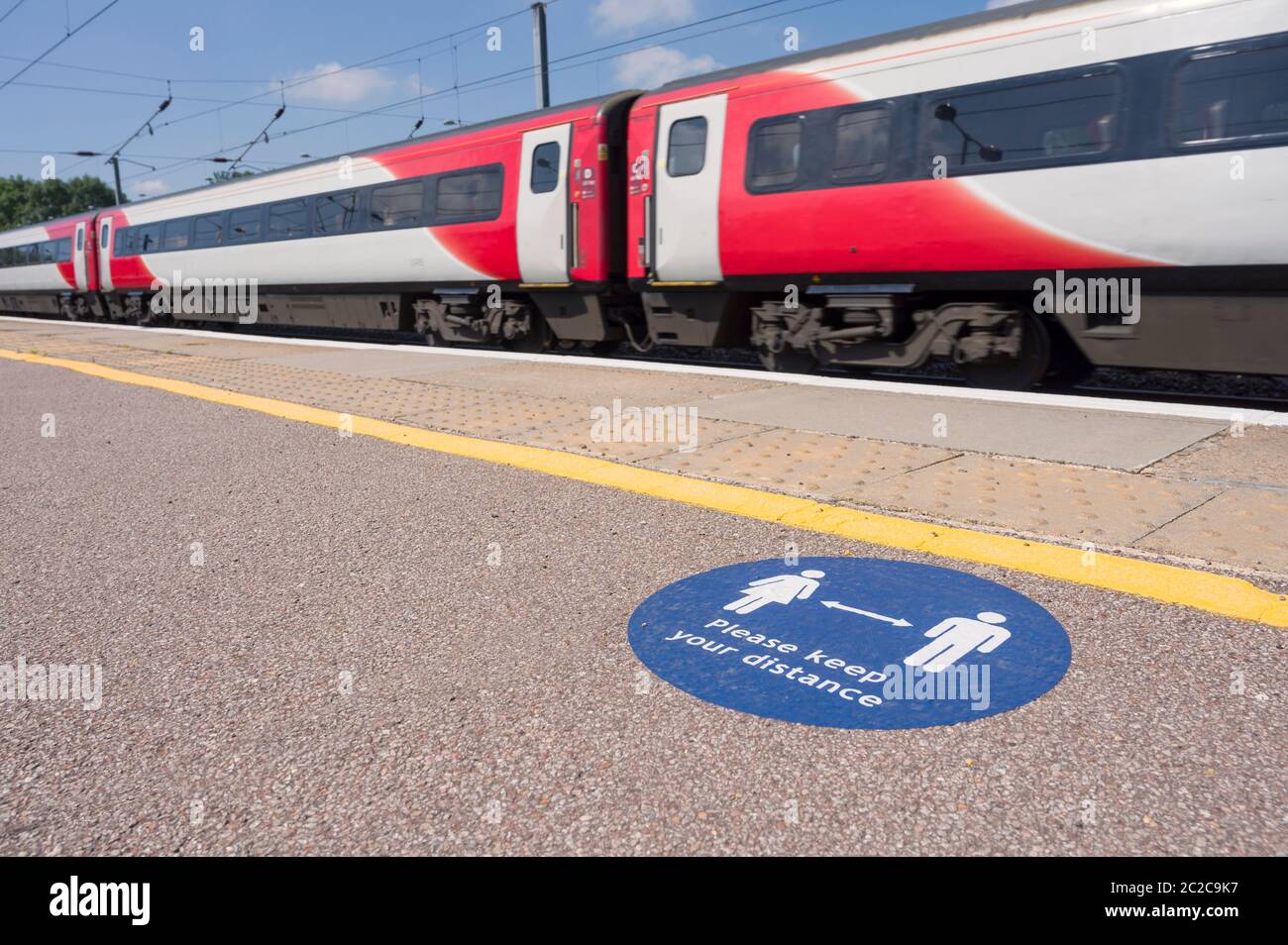 Safety signs railway stations hi-res stock photography and images - Alamy