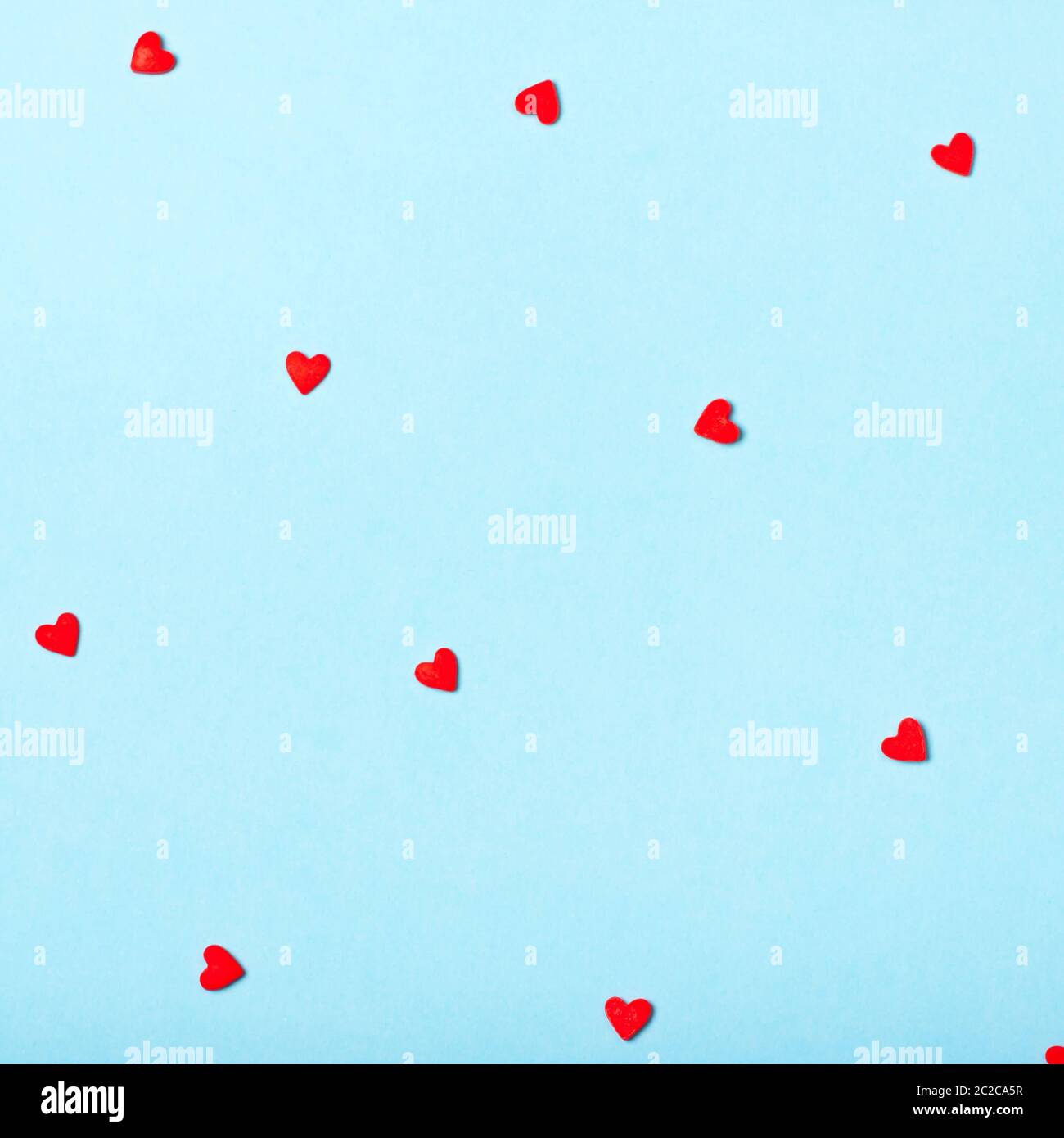 Cute Love Blue Wallpaper
