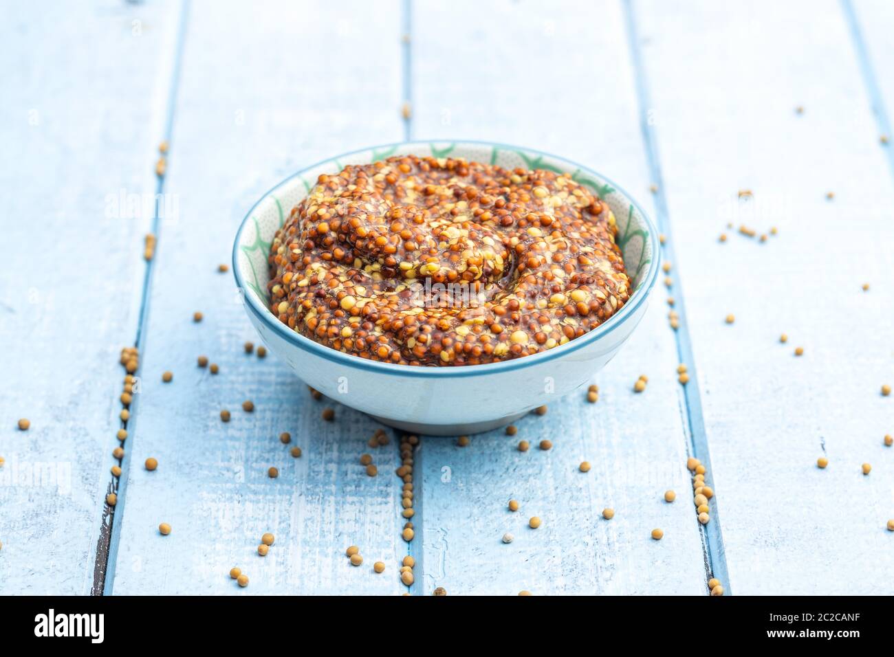 Grain mustard in pot hi-res stock photography and images - Alamy