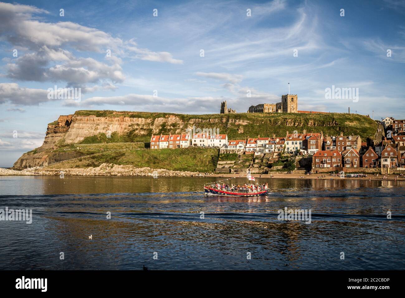 Whitby town in England Stock Photo - Alamy