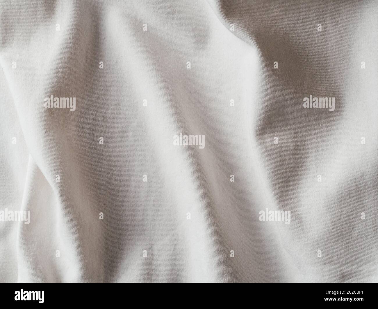 White cotton jersey fabric texture Stock Photo - Alamy