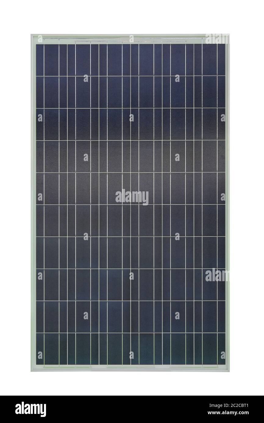 Renewable Energy Solar Panel Isolated Included Clipping Path Stock ...