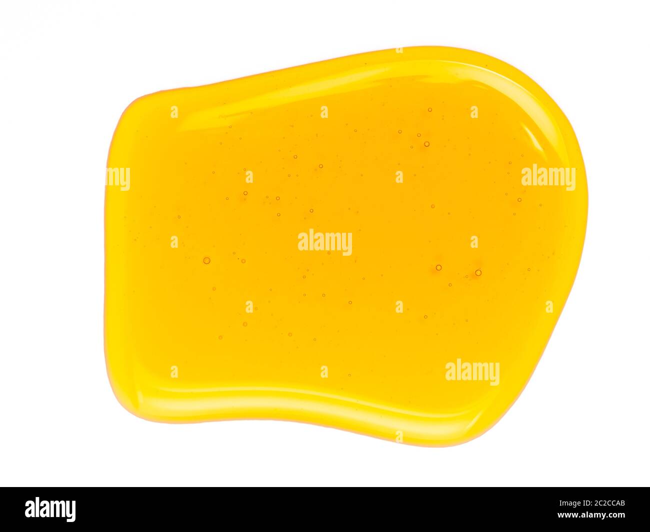 Honey drop abstract pattern or background, isolated on white Stock ...