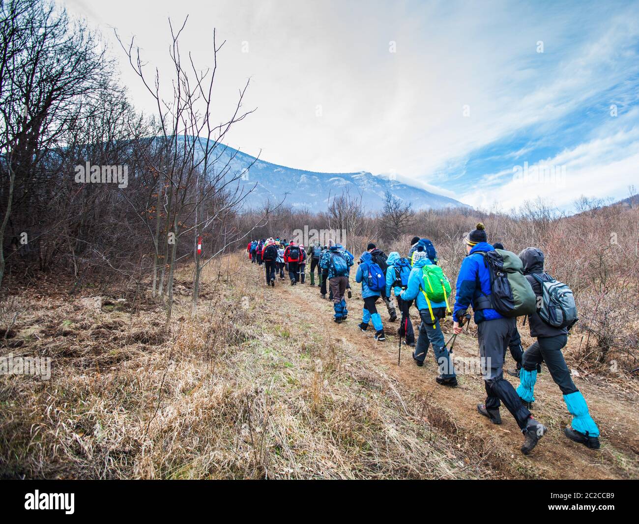 Hiking Group Adventure People Outdoor Nature Healthy Activity Mountain ...