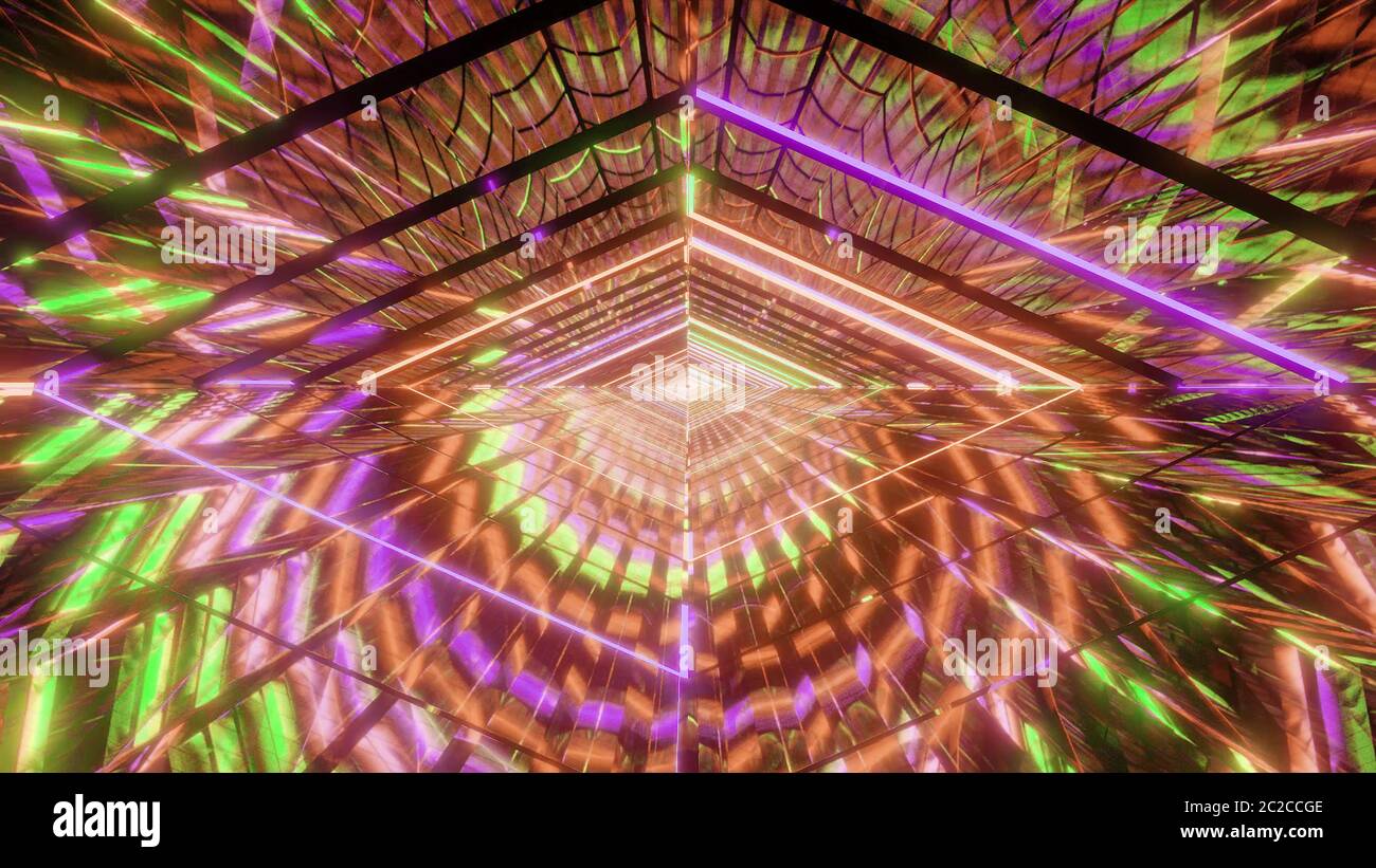 abstract eye glowing colorful multicolor quarter wireframe design 3d ...