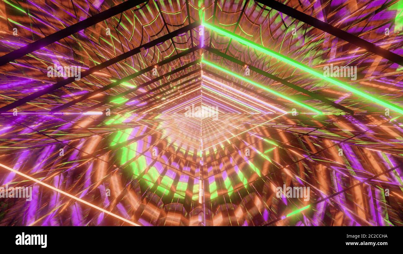 abstract eye glowing colorful multicolor quarter wireframe design 3d ...