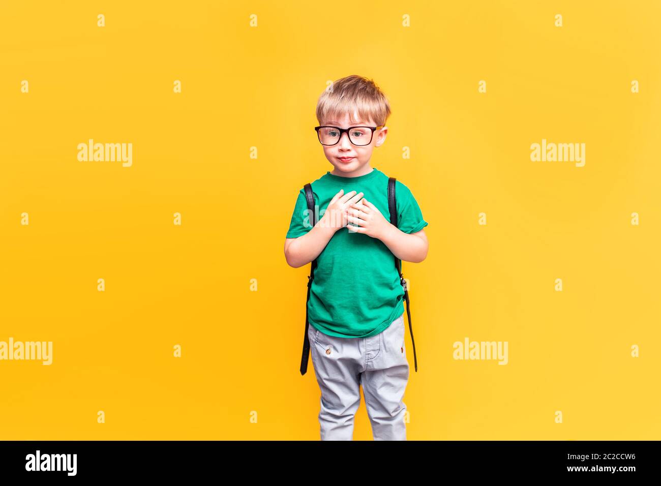 Shy boy smiling camera hi-res stock photography and images - Alamy