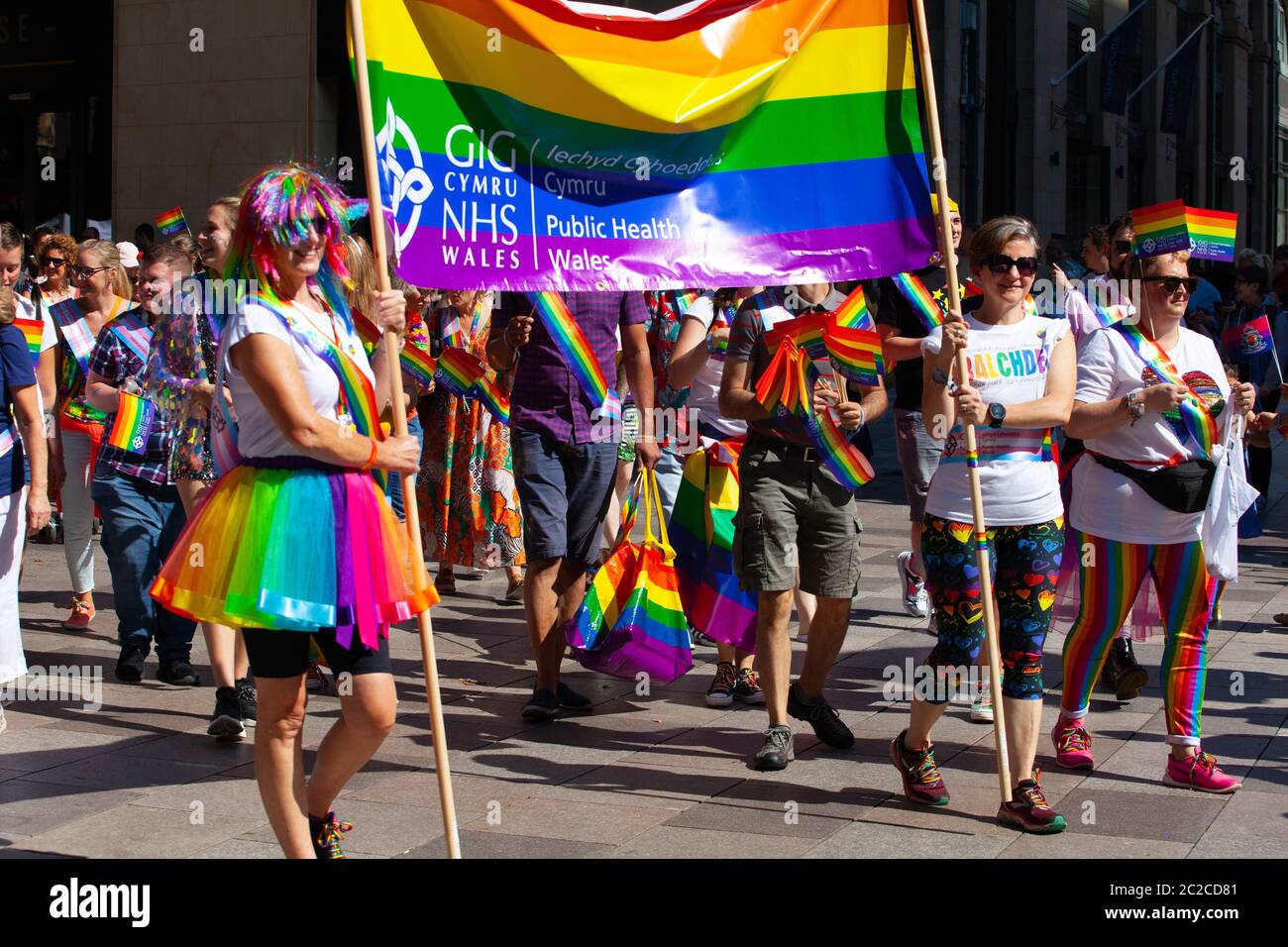 Cardiff pride hi-res stock photography and images - Alamy