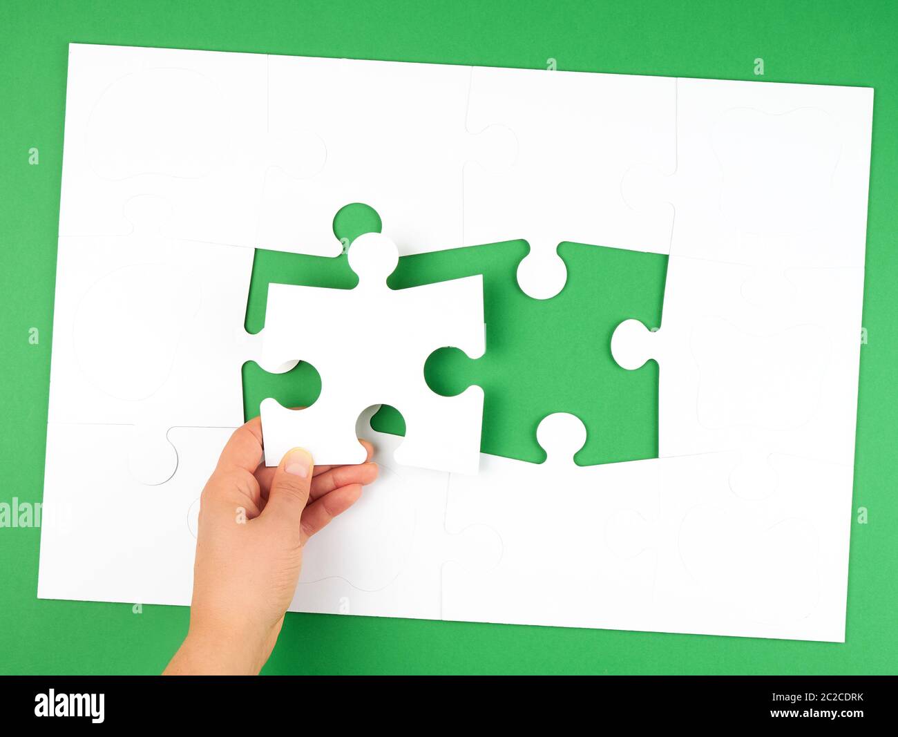 Empty puzzles hi-res stock photography and images - Alamy