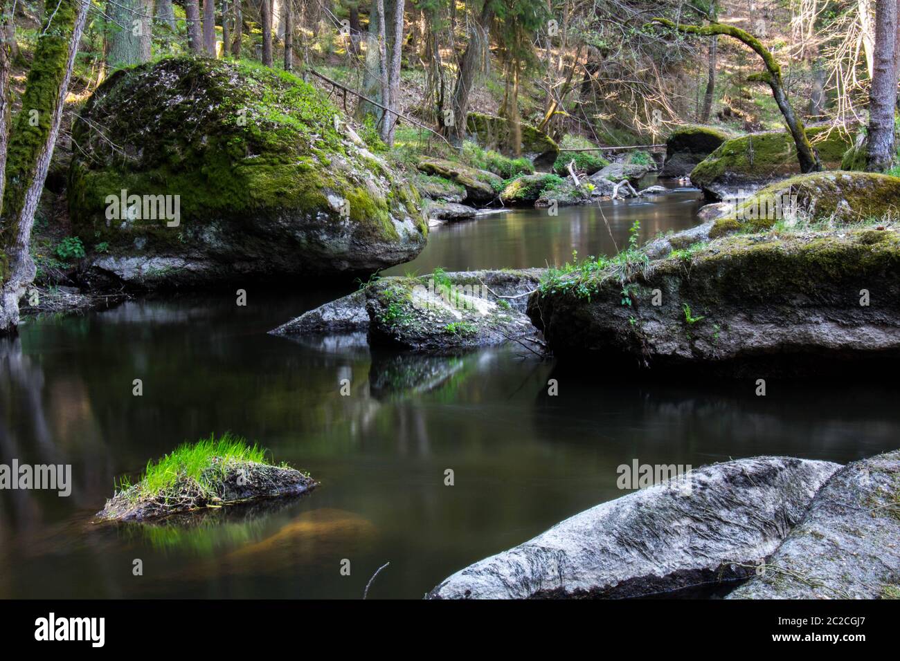 Rocks and water Stock Photo - Alamy