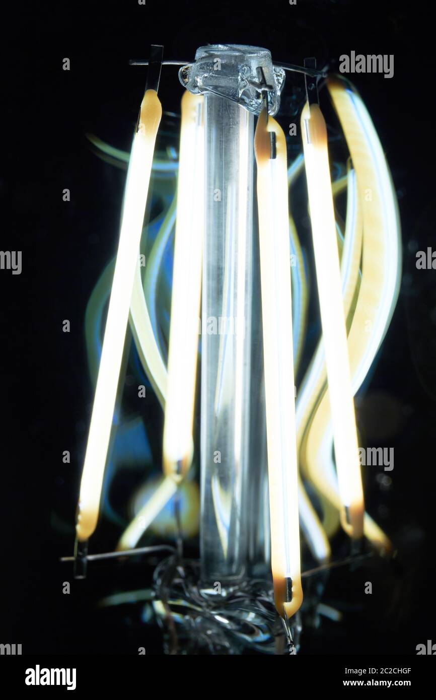 Modern filament lighting hi-res stock photography and images - Alamy