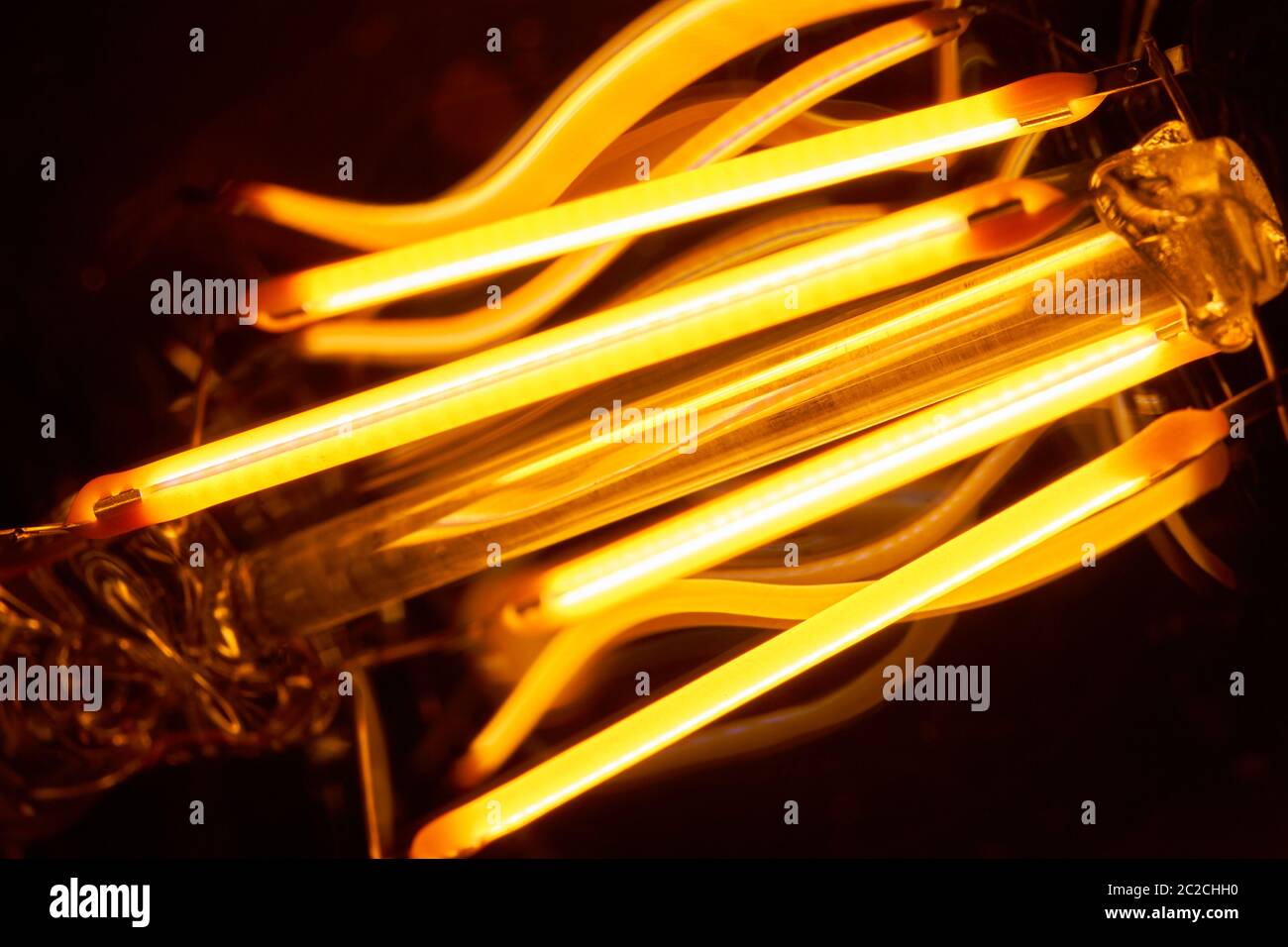 Bright orange filament hi-res stock photography and images - Alamy