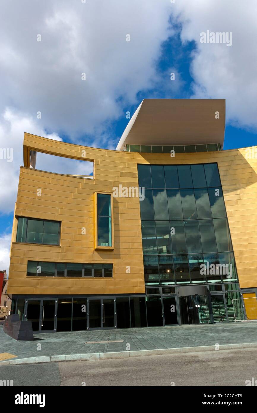 Bristol beacon Colston Hall Bristol UK England Europe portrait format ...