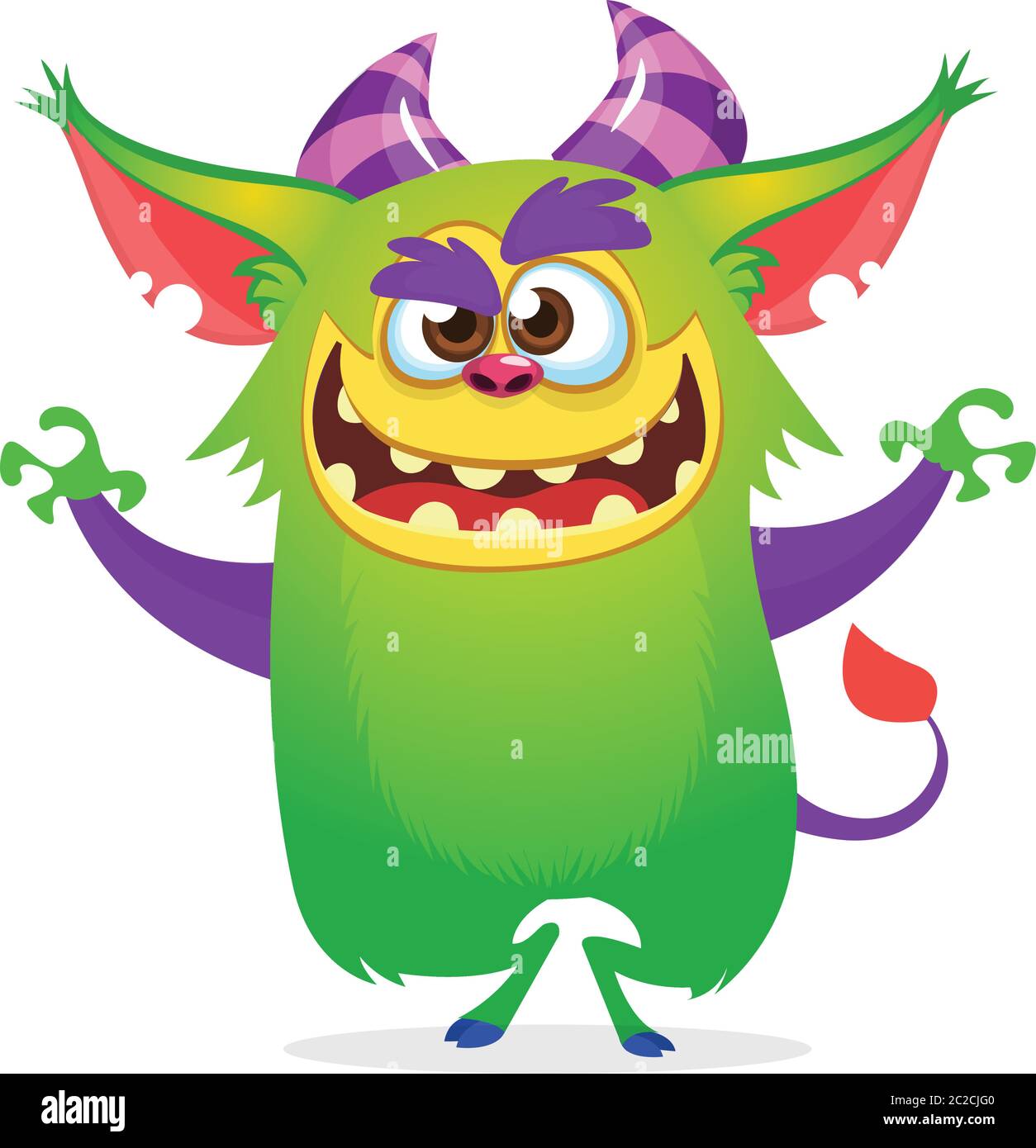 Funny Faces Cartoon Troll