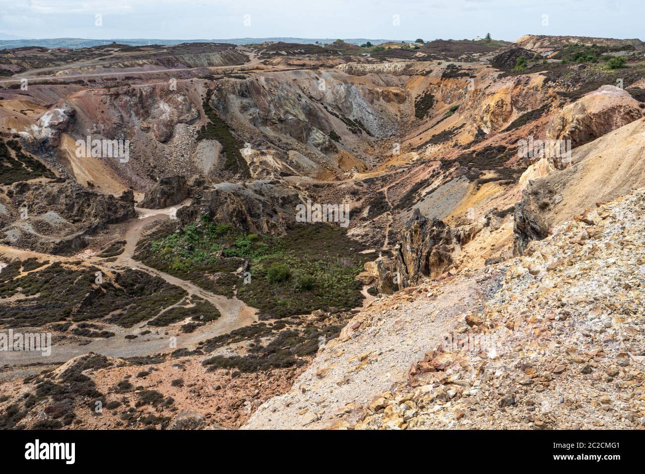 Parys Mountain (Mynydd Parys in Welsh) is a disused copper mine near ...