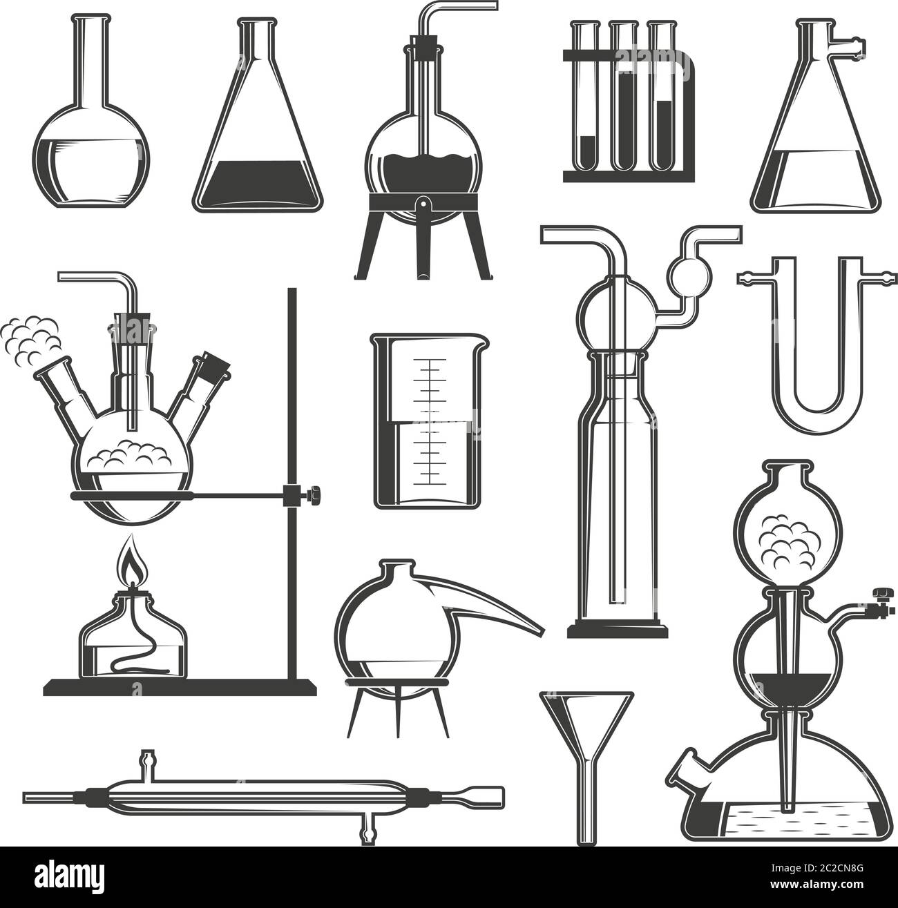 Fluid experiment Stock Vector Images - Alamy