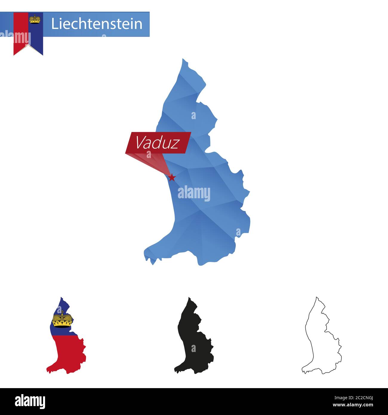 Liechtenstein City Map
