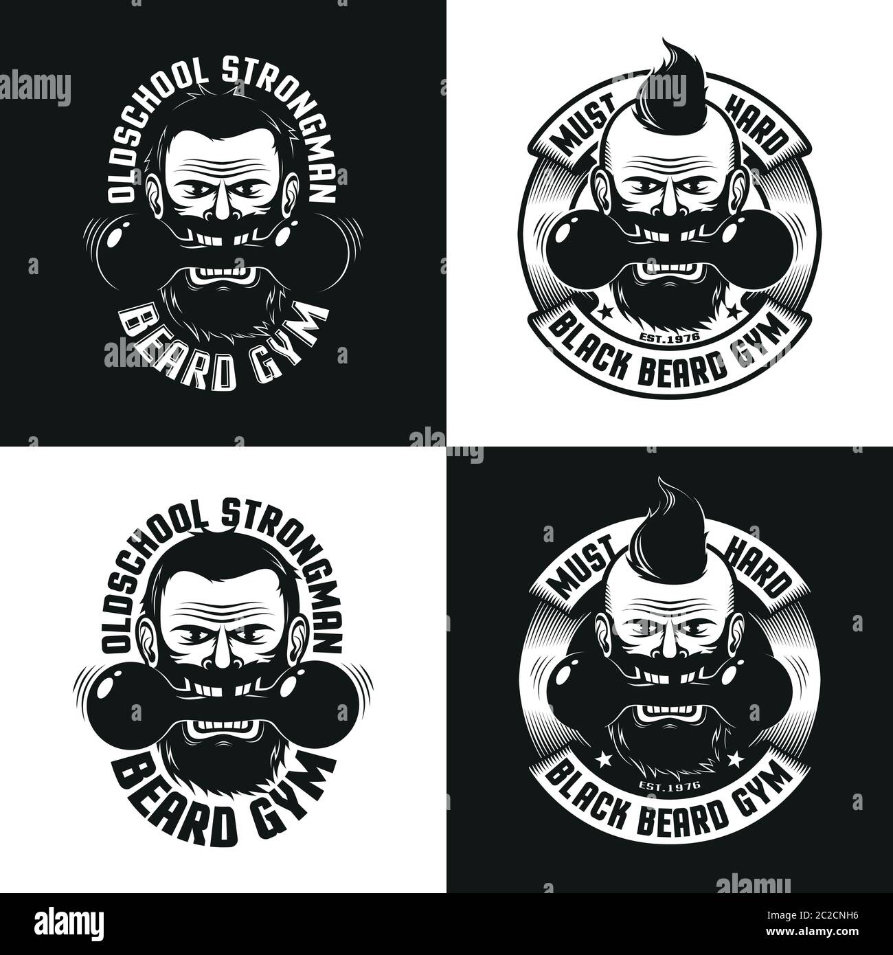 Fitness club gym sport equipment Stock Vector Images - Alamy