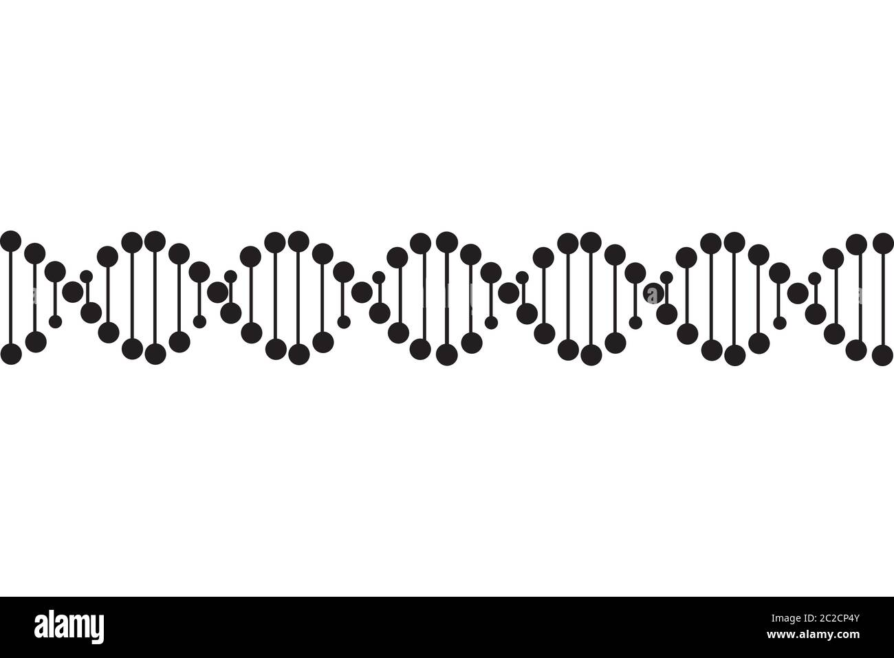 dna vector on white back Stock Vector Image & Art - Alamy