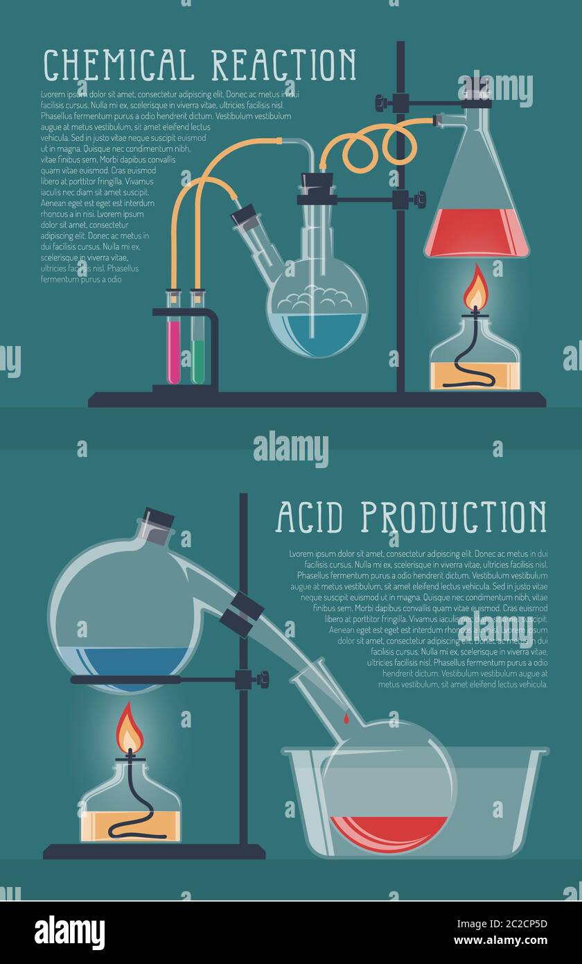 Test reactions Stock Vector Images - Alamy