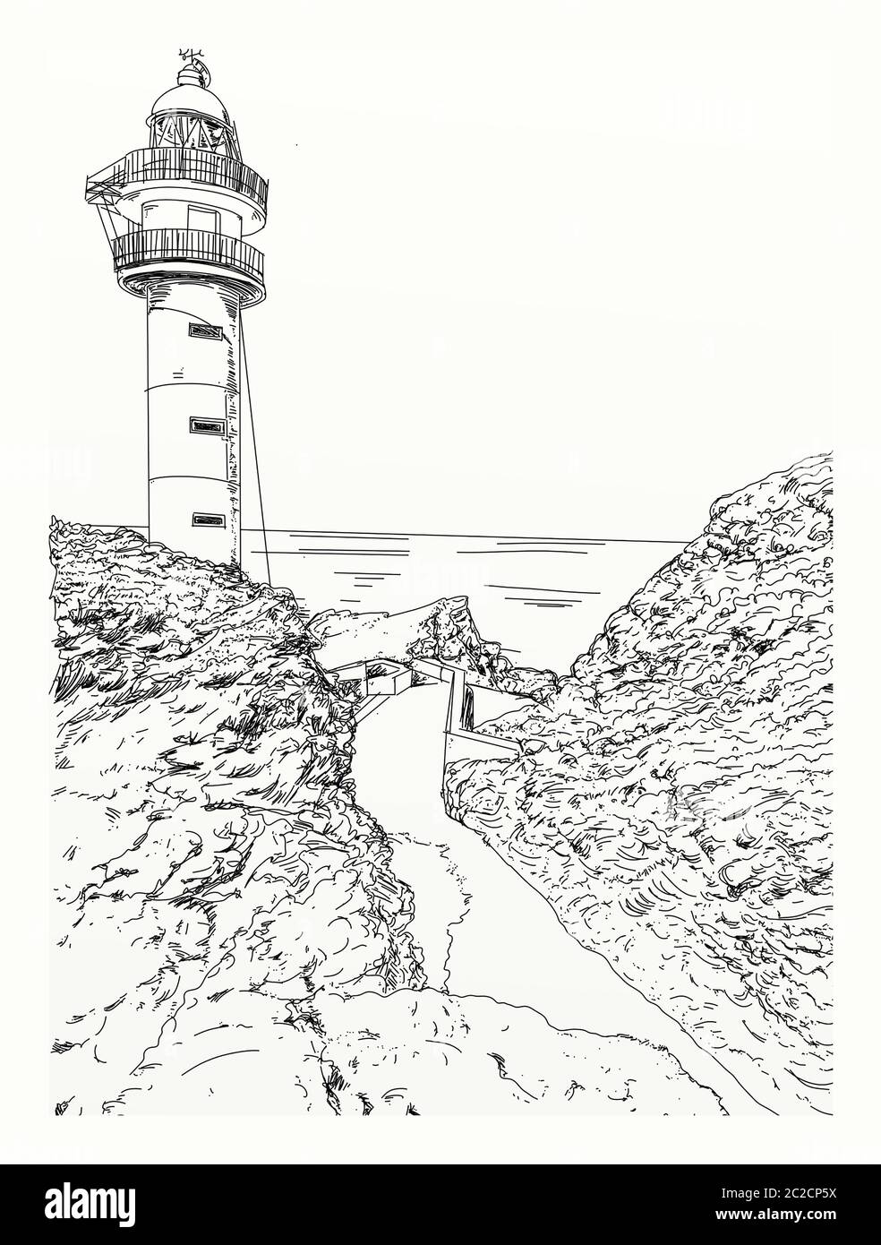 Line drawings architecture Cut Out Stock Images & Pictures - Alamy