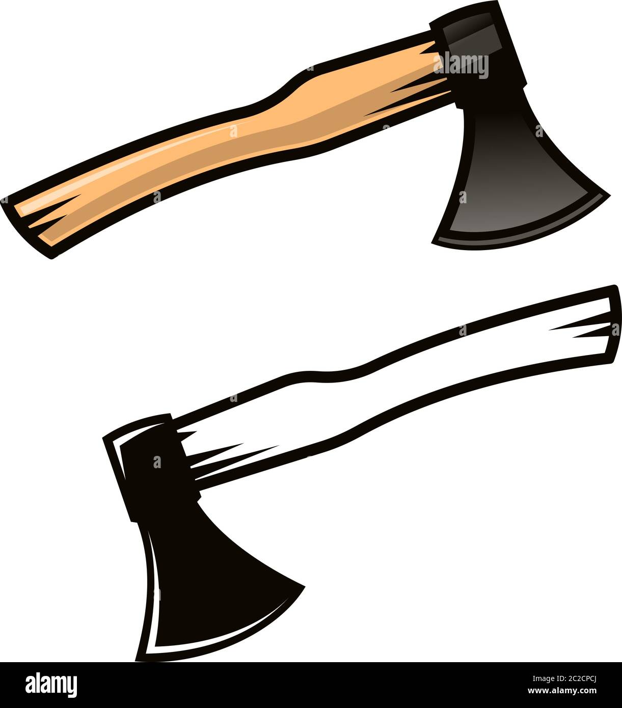 Axe cartoon Cut Out Stock Images & Pictures - Alamy