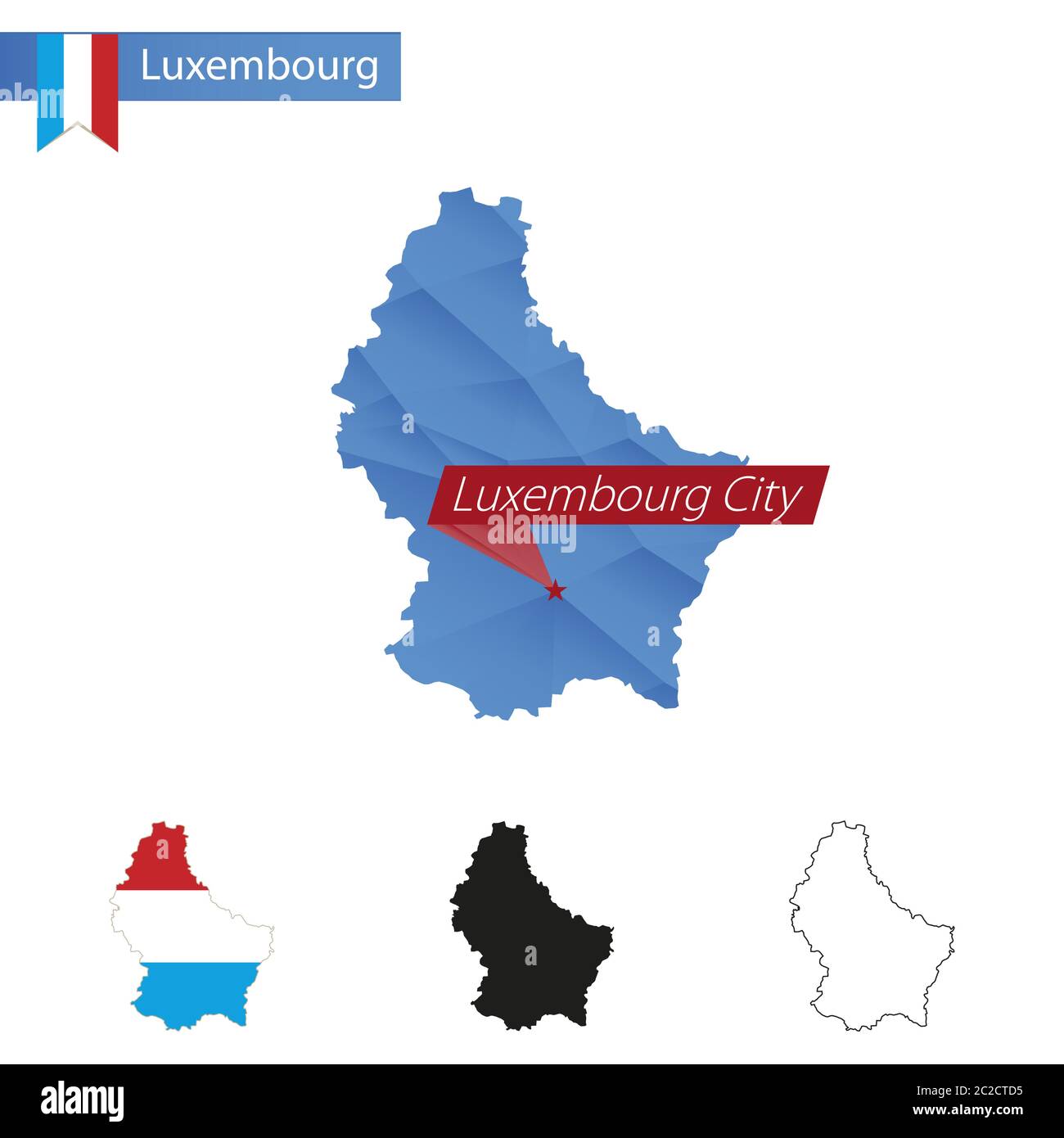 Luxembourg political map capital luxembourg hi-res stock photography ...