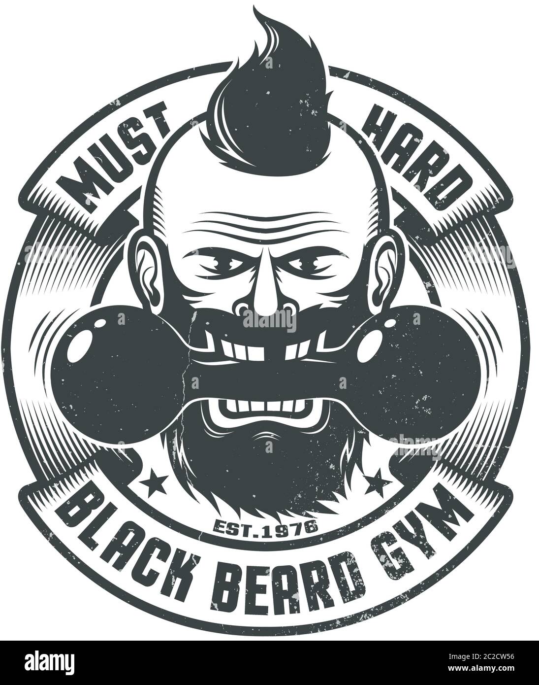 Gym sport man vector Stock Vector Images - Alamy