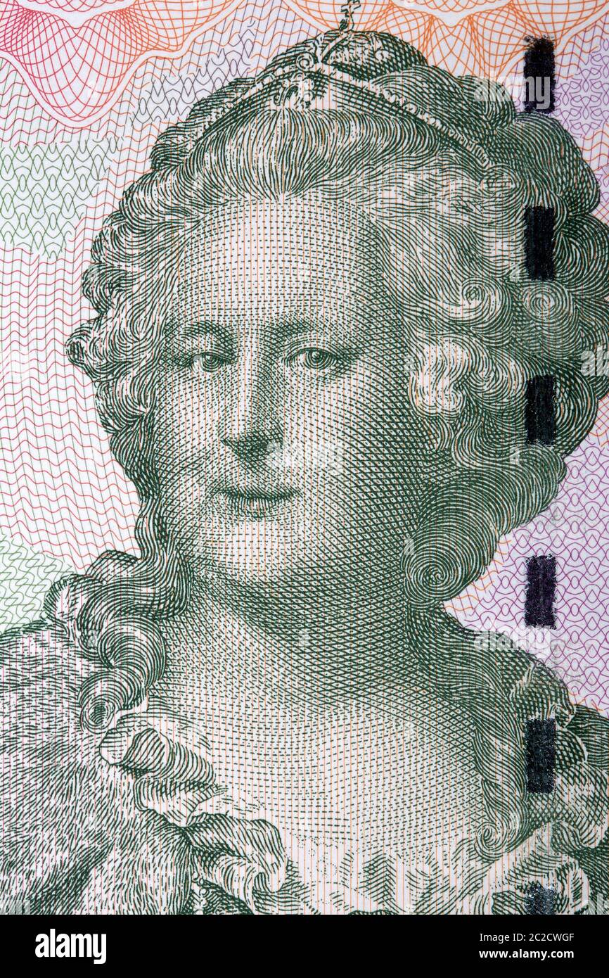 Catherine the Great a portrait Stock Photo - Alamy
