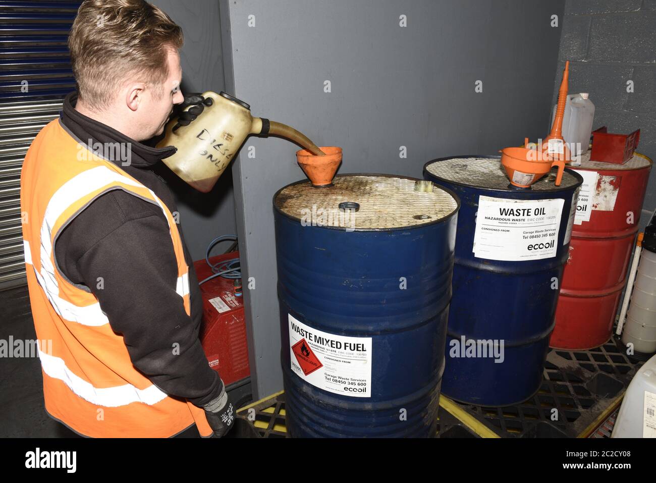 Pouring fuel hi-res stock photography and images - Alamy