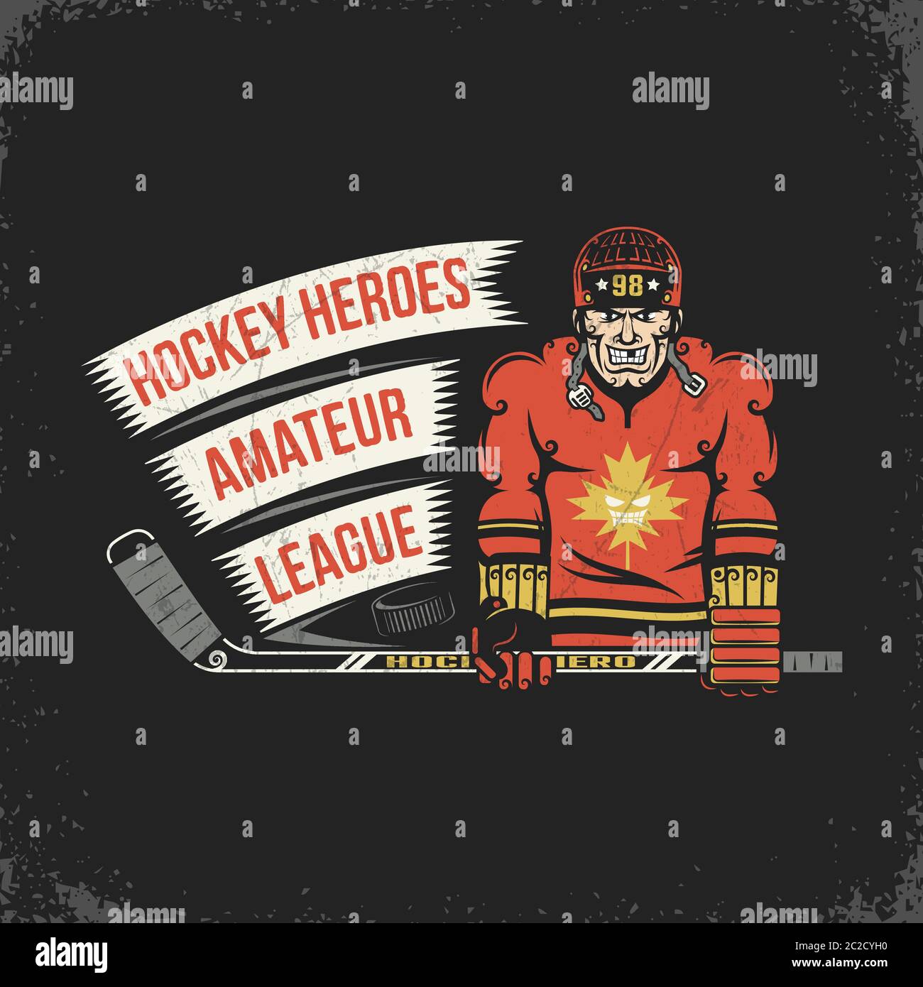 Ice hockey player Stock Vector Image & Art - Alamy