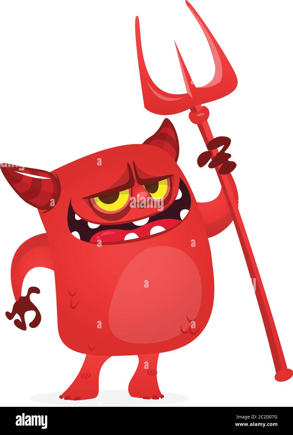 Dancing red devil Cut Out Stock Images & Pictures - Alamy