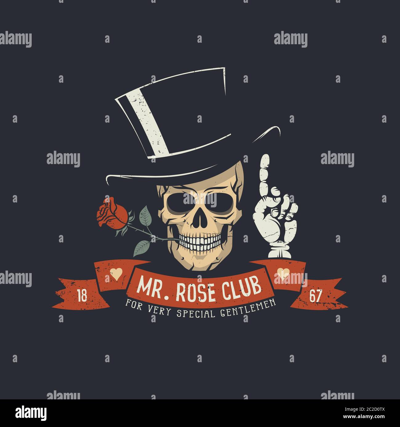 Rose the hat Stock Vector Images - Alamy