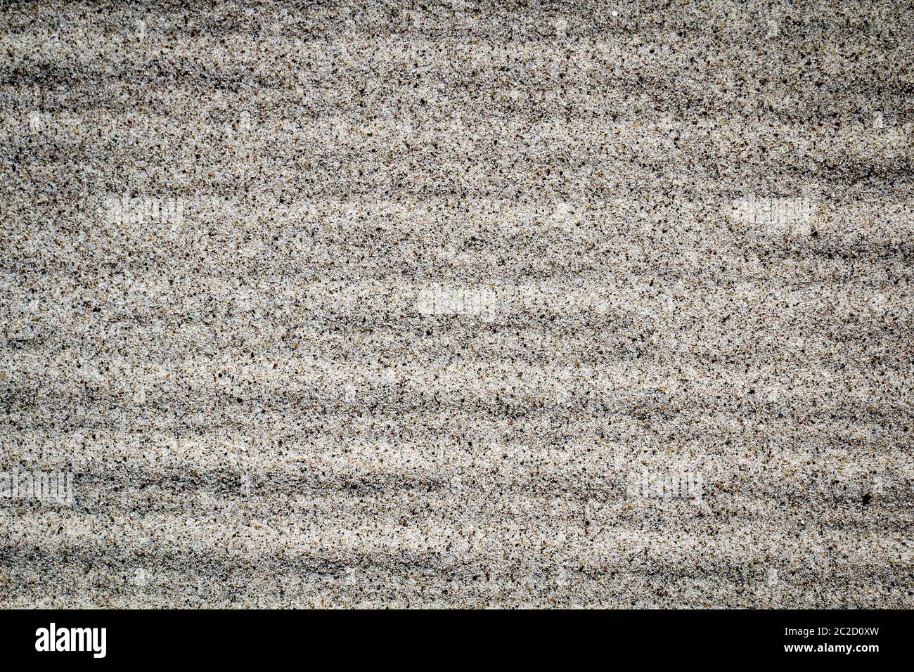 Sandy beach background. Detailed sand texture, top view, stripes Stock ...