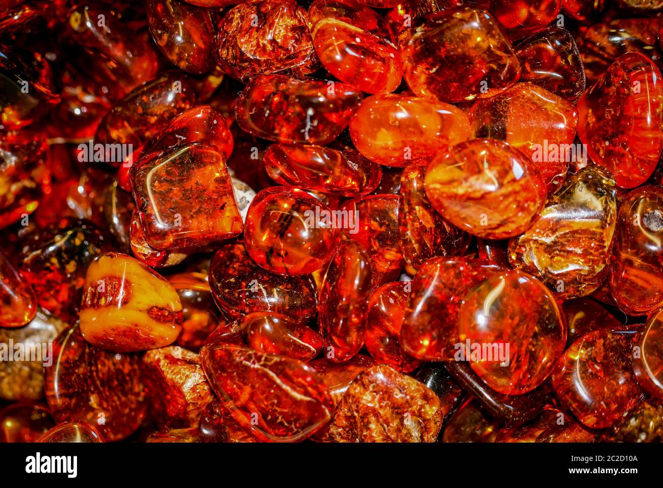 Amber stone. Authentic Baltic amber can have prehistoric fossil insect ...