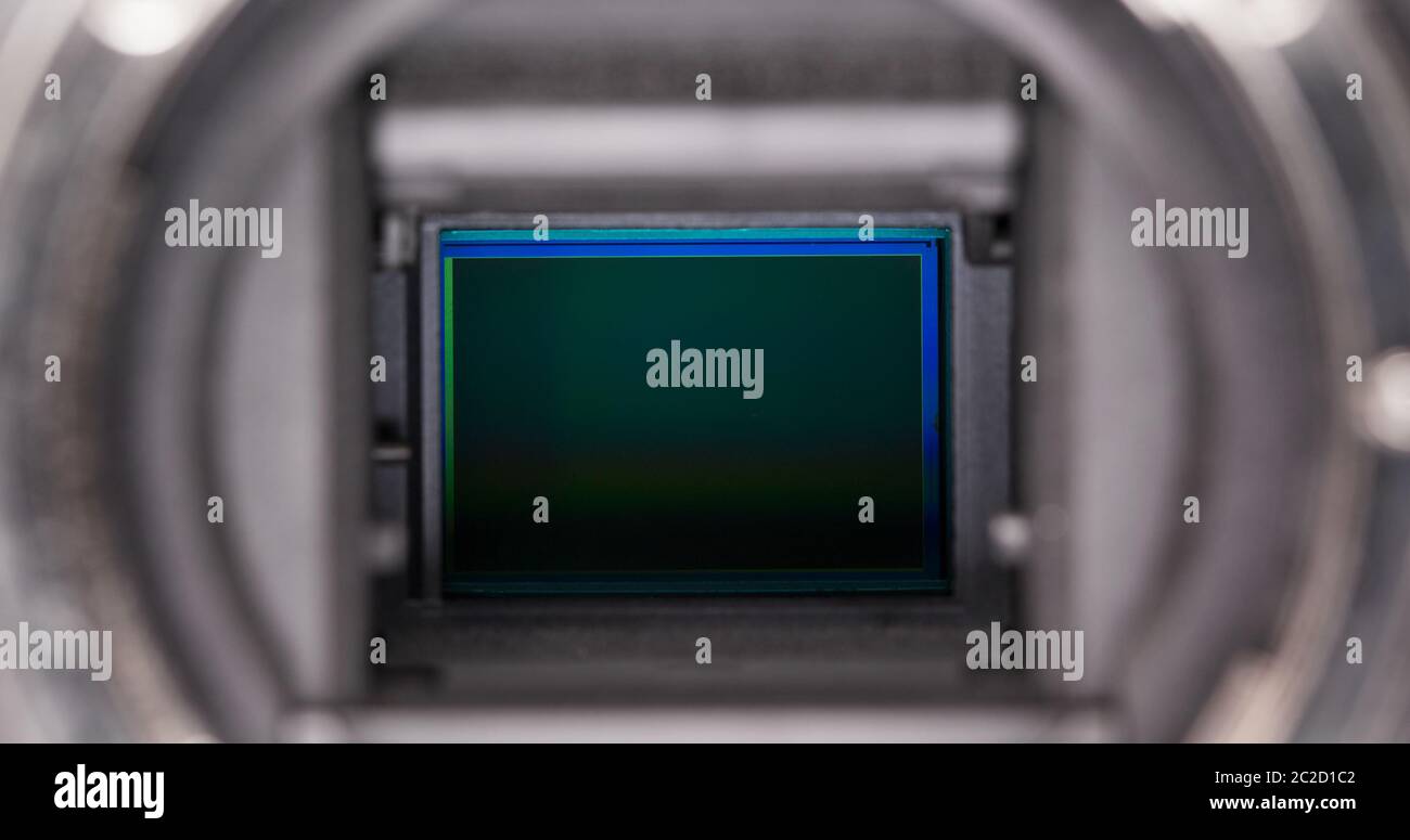 Digital Camera sensor close up Stock Photo - Alamy