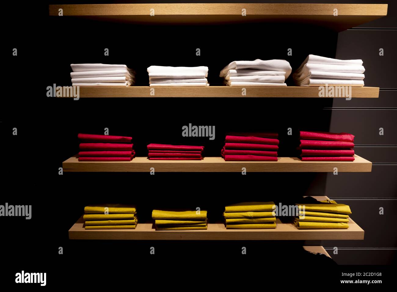 Display with Clothes Stock Photo - Alamy
