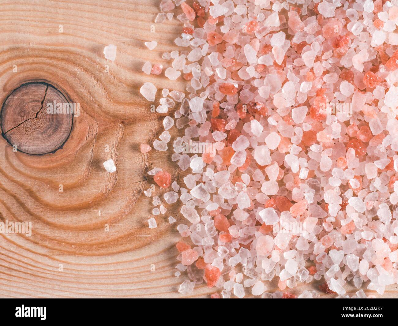 Himalayan pink salt in crystals Stock Photo - Alamy