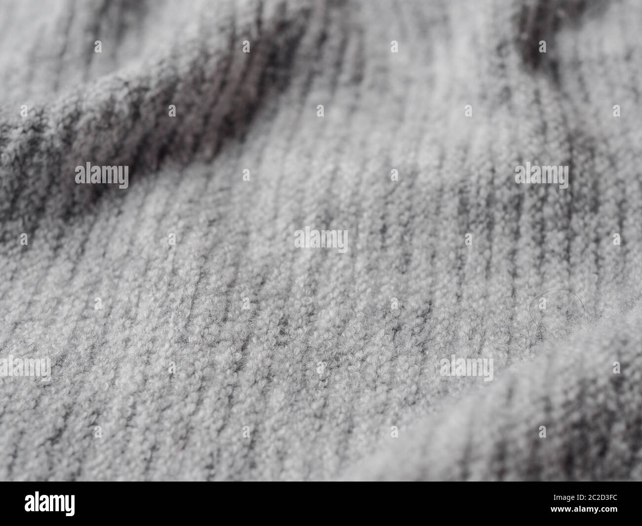 Gray sweater fabric texture Stock Photo - Alamy