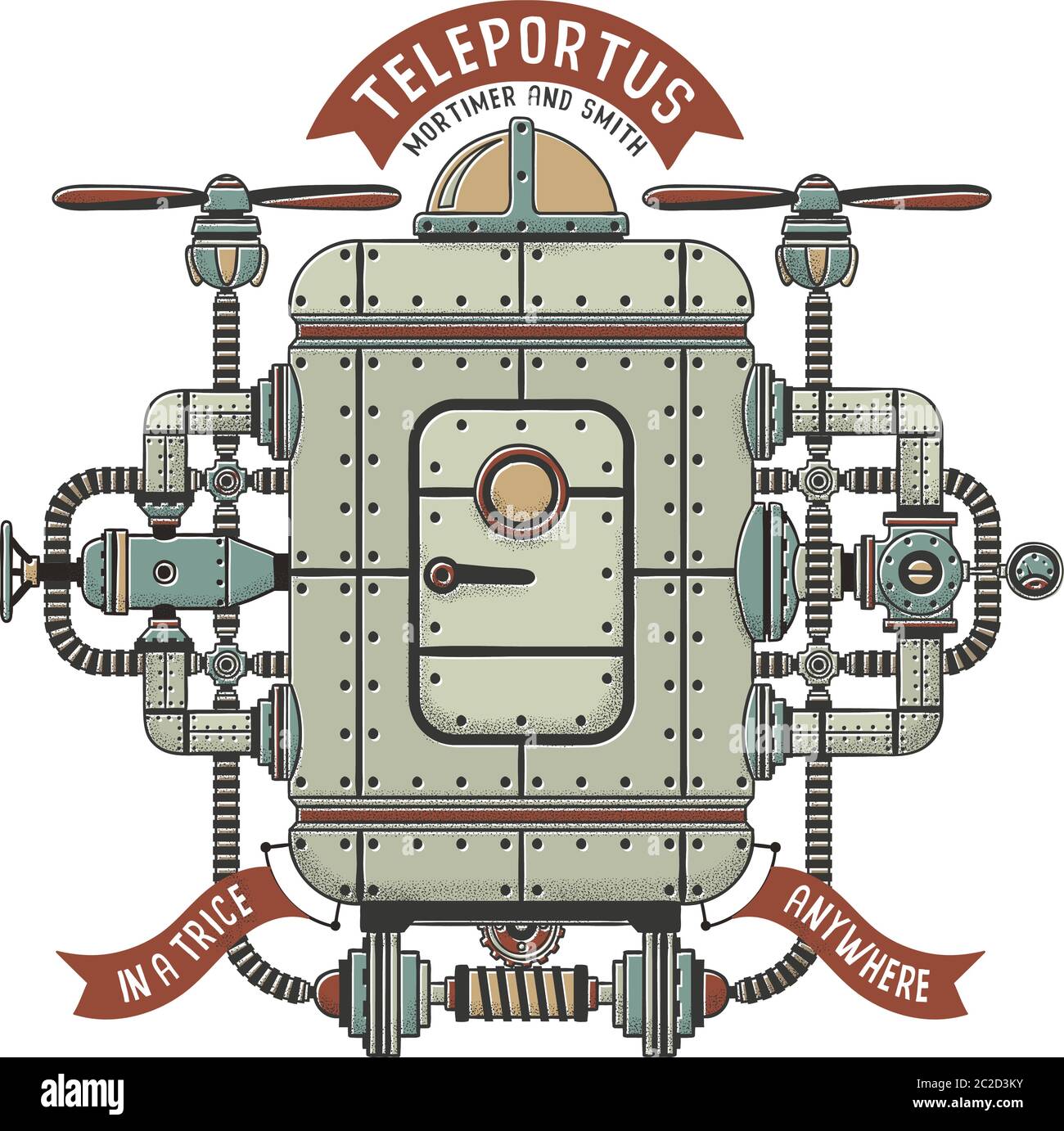 Teleportation device Cut Out Stock Images & Pictures - Alamy