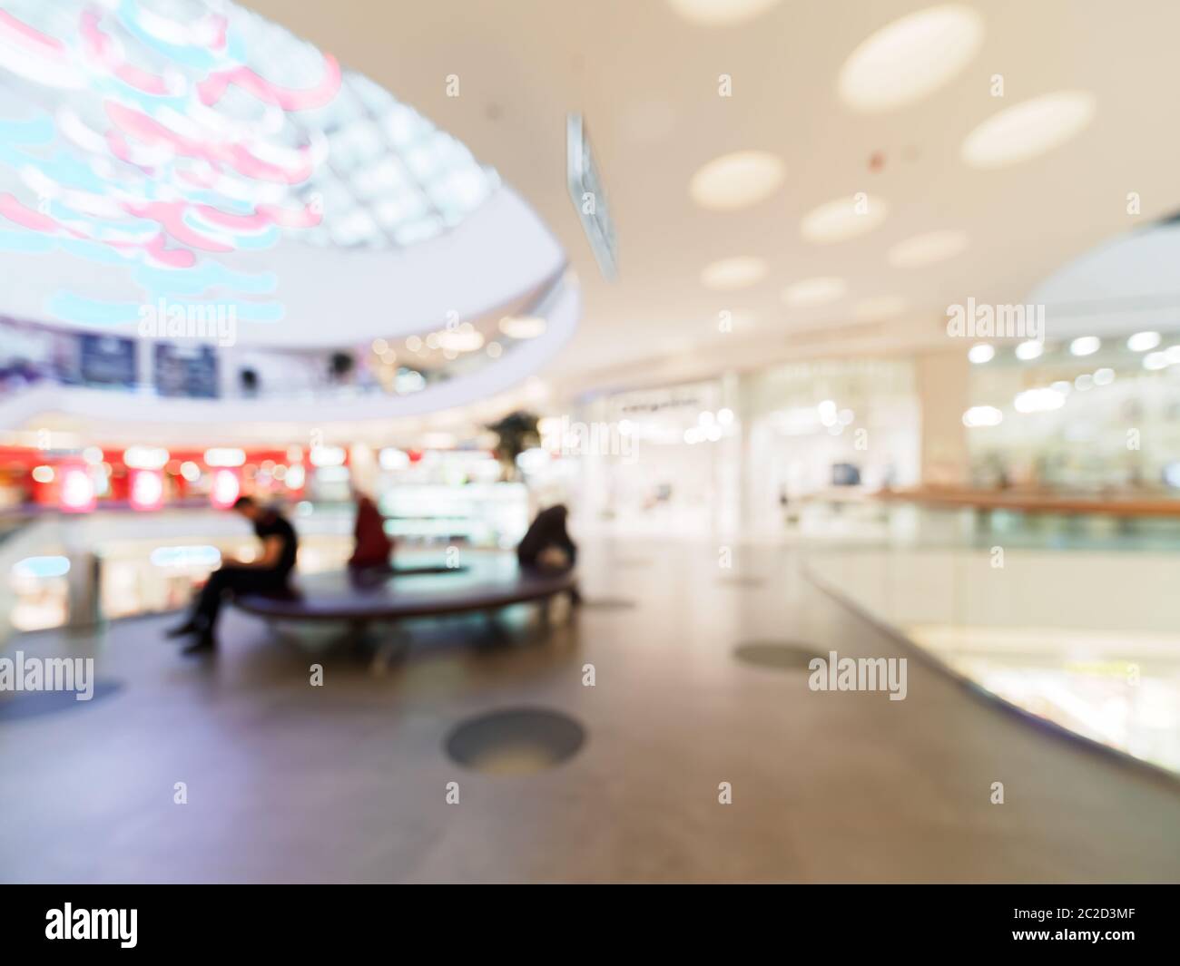 Shopping mall blur background Stock Photo - Alamy