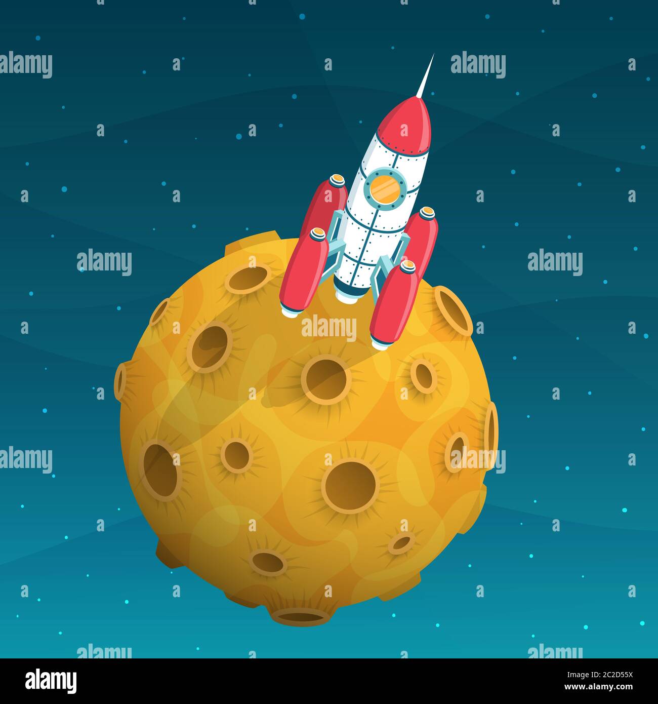 Space planet cosmic Stock Vector Images - Alamy