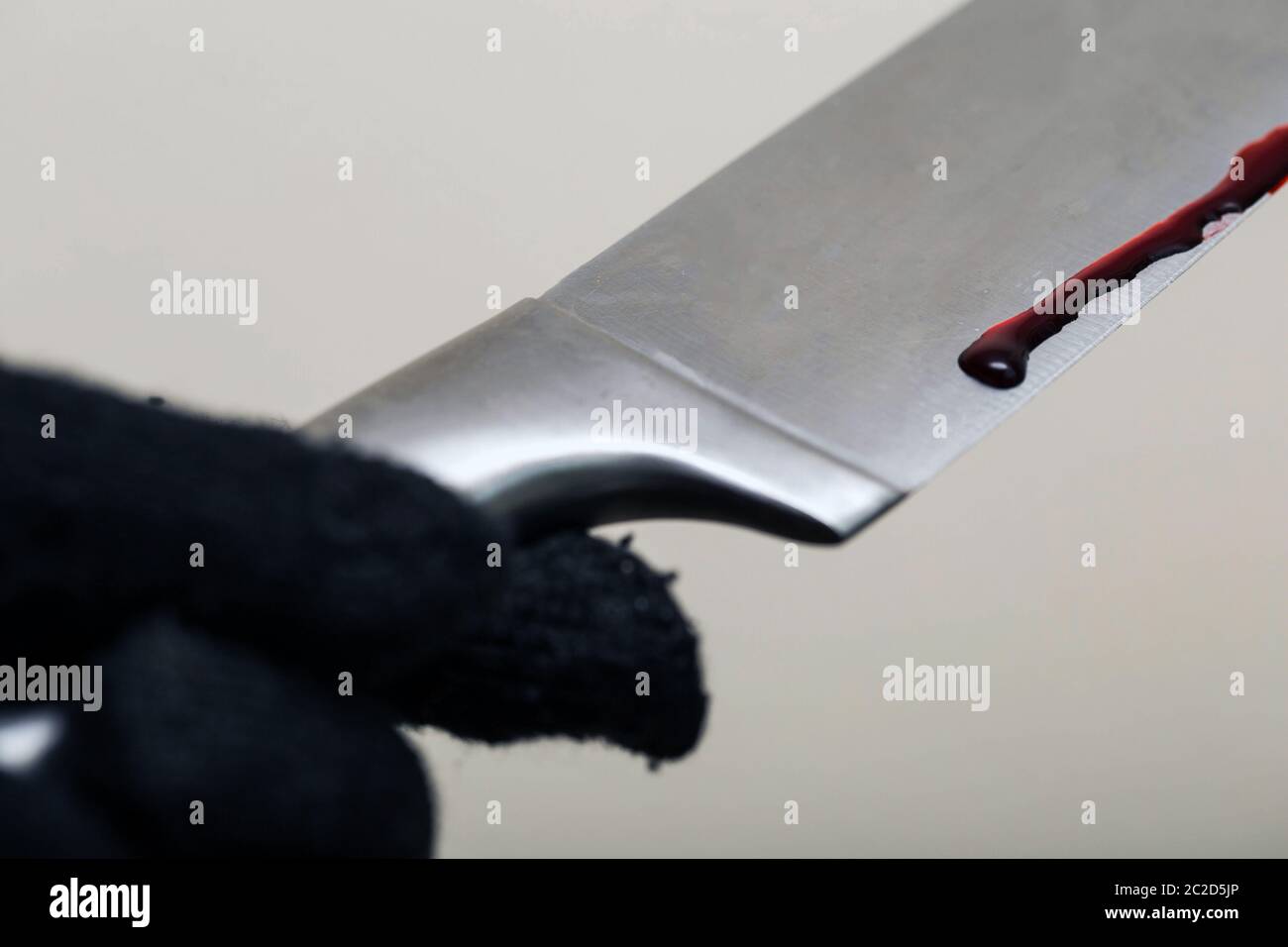 murder and crime scene concept - close up of criminal or murderer hand ...